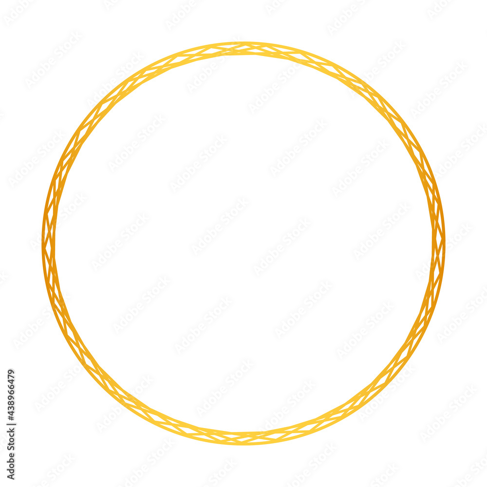 Circular Frame, Border Design. Editable Vector EPS. Stock Vector ...