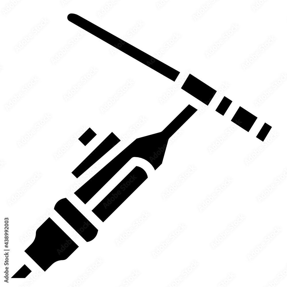 ELECTRODE HOLDER 3, Thin Line, and Pixel Perfect Icons Stock Vector ...