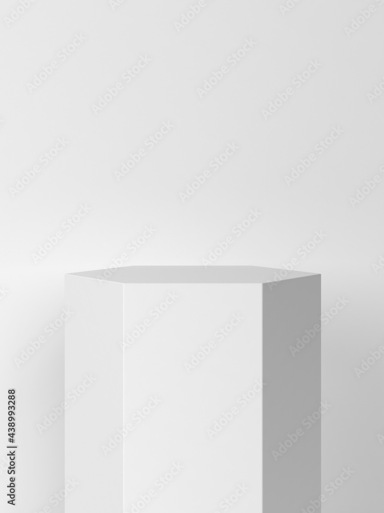 Simple podium as a showcase for products Stock Illustration | Adobe Stock
