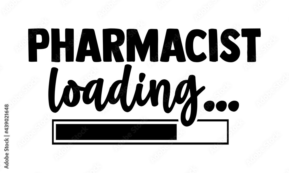 Pharmacist loading… - Pharmacist t shirts design, Hand drawn lettering ...