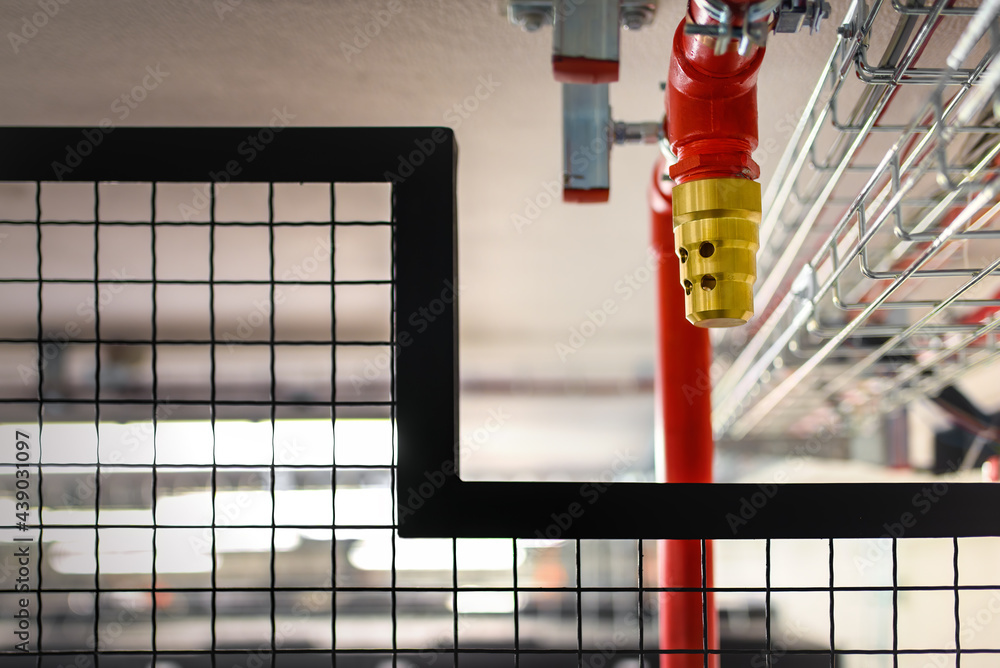 Clean agent fire suppression system used in data centers, backup ...