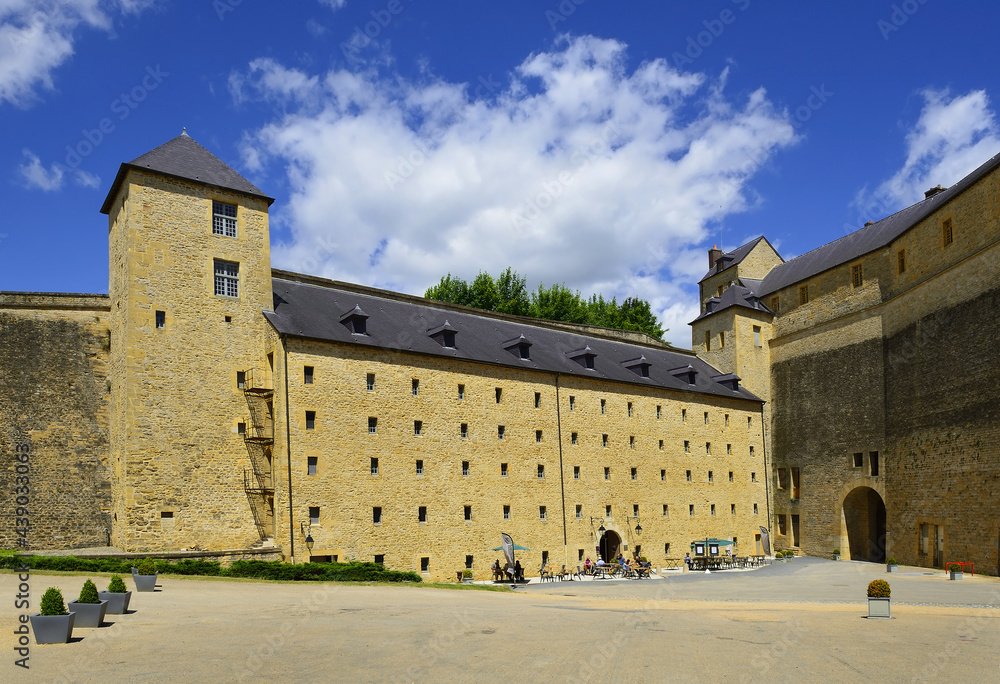 Sedan, France - Chateau Fort de Sedan. It is the largest fortified ...