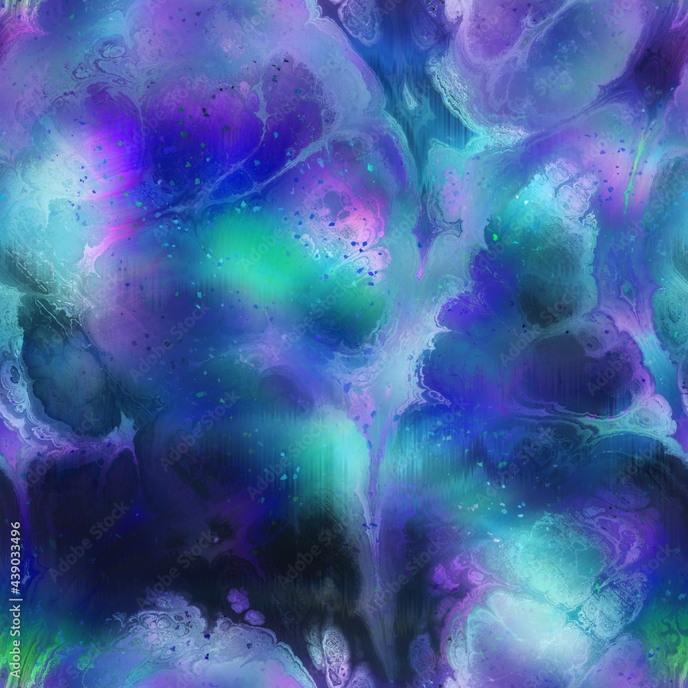 Seamless iridescent rainbow light pattern for print. High quality ...