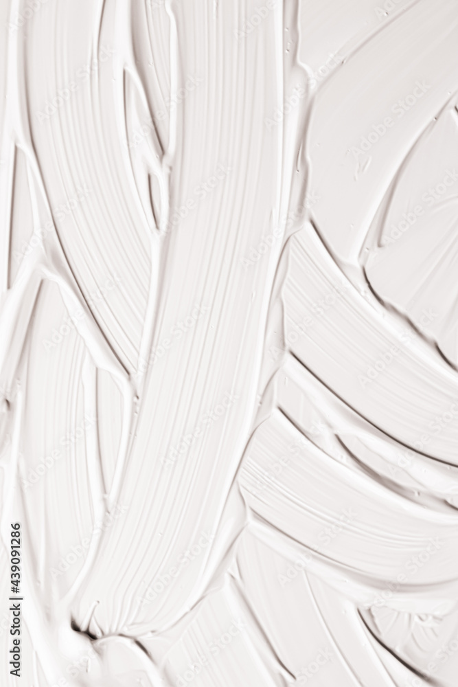 Skincare cosmetics and cream product texture or antibacterial liquid ...