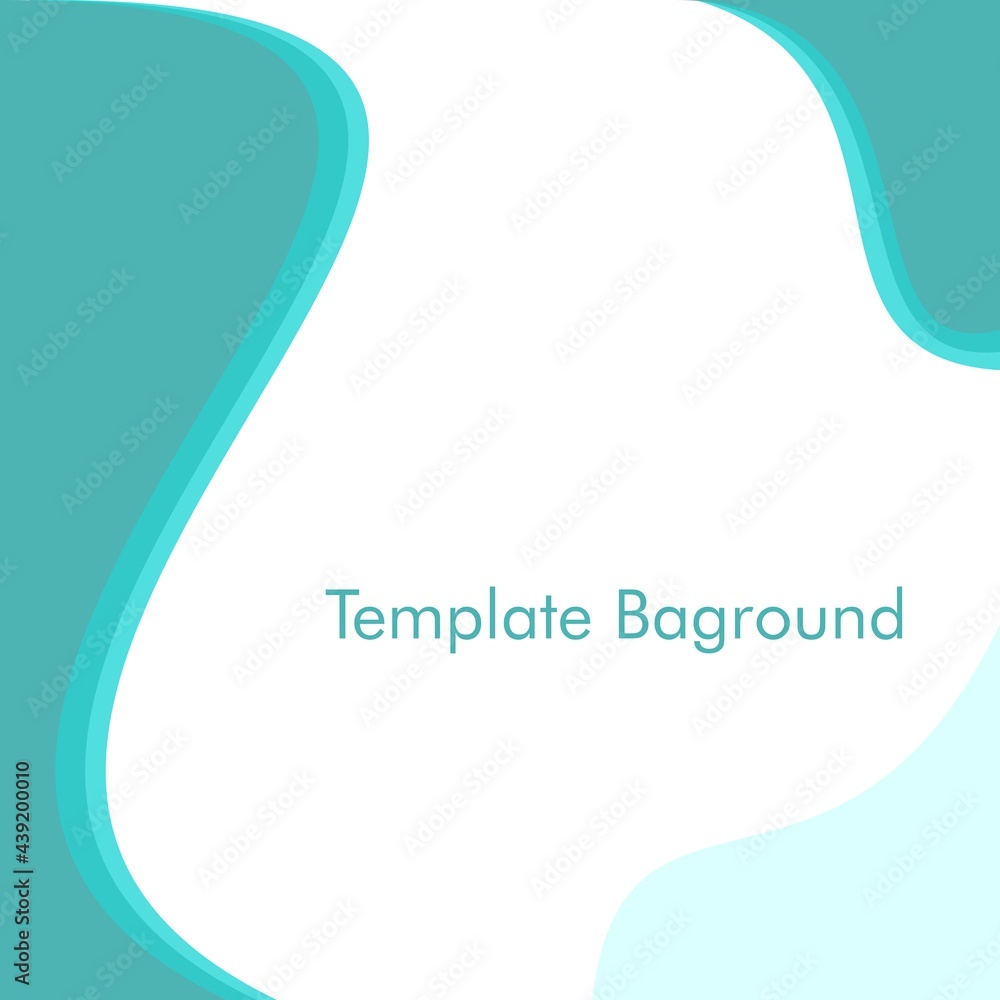 simple baground template design in green light Stock Vector | Adobe Stock