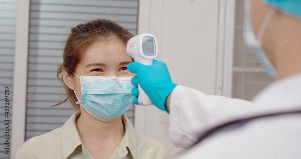 Screening of patient or people for Covid-19 coronavirus symptoms ...