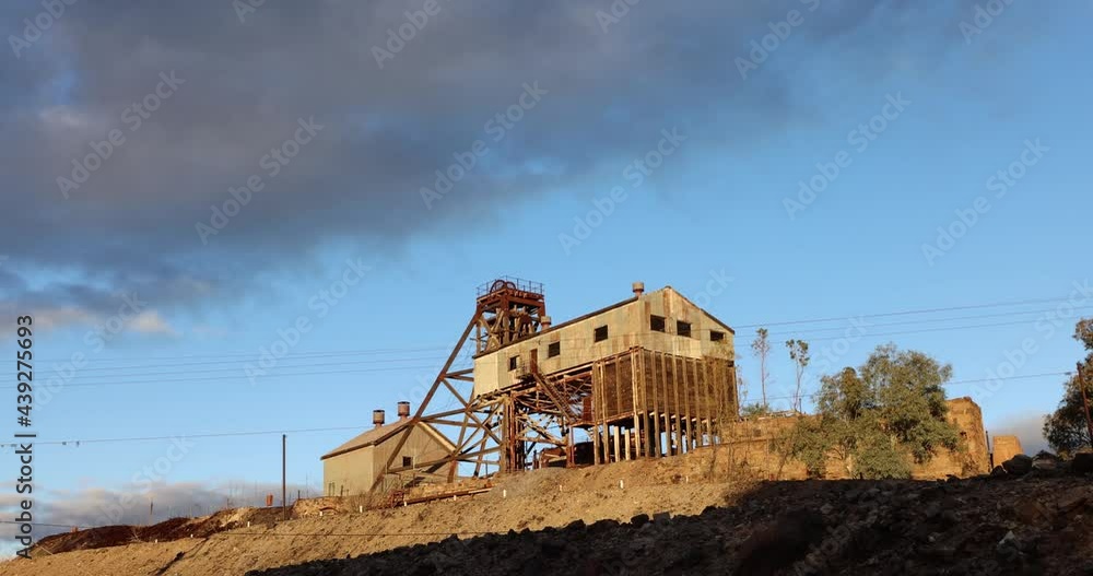 Junction mine, Browns Shaft in Broken Hill NSW Australia, the most ...