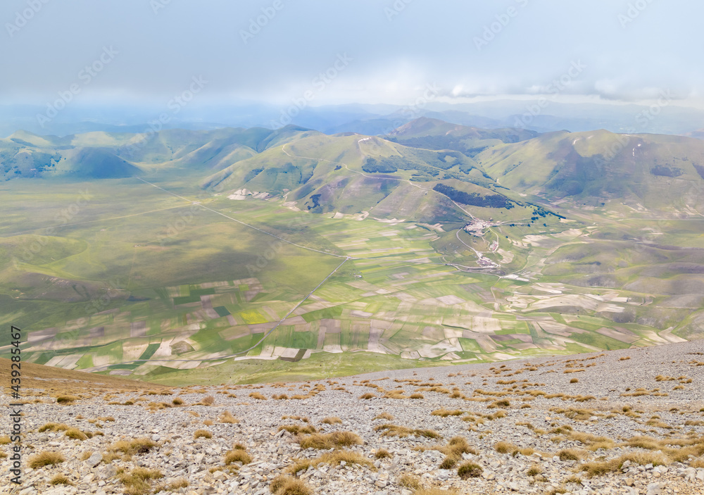 Monte Redentore and Pilato lake (Italy) - The landscape summit of Mount ... Monte Redentore and Pilato lake (Italy) - The landscape summit of Mount ...