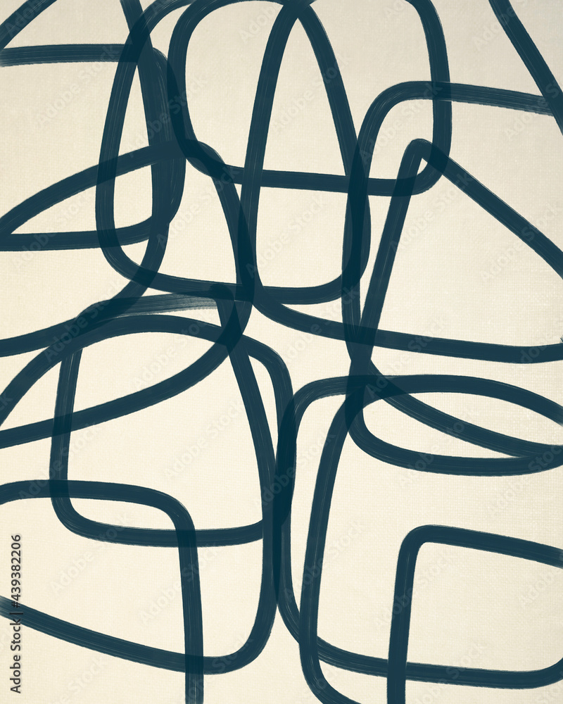 Blue Abstract Design Stock Photo | Adobe Stock