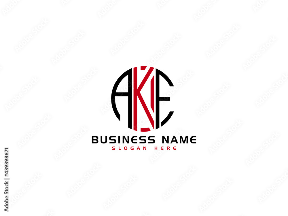 Letter AKF Logo Icon Vector Image Design For All Business Stock Vector ...