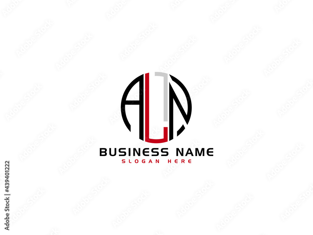 Letter ALN Logo Icon Vector Image Design For All Business Stock Vector ...