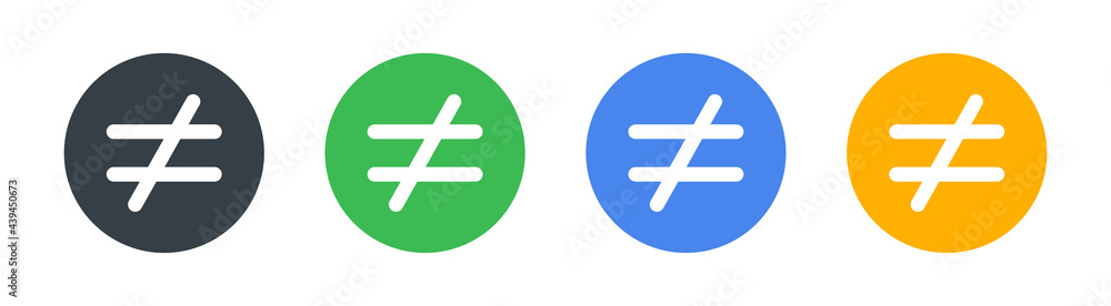 Unequal Symbol