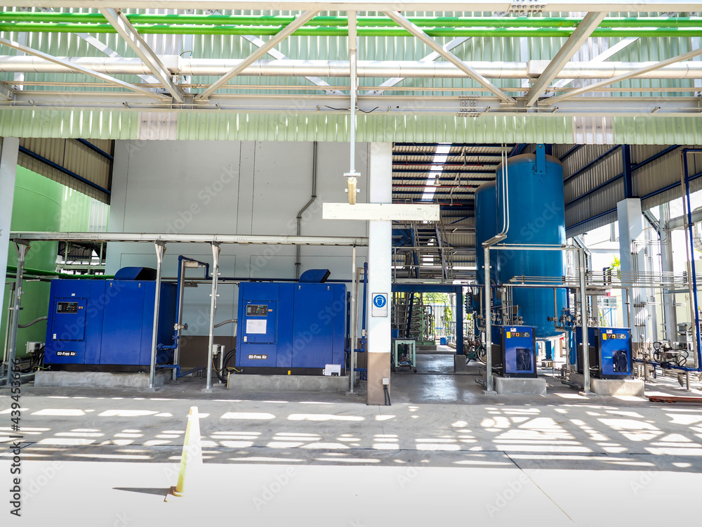 Air compressor systems for supply air to equipment such control valve ...