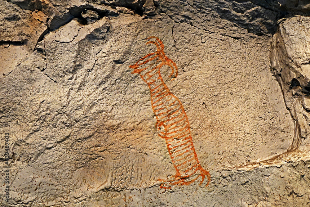Cave paintings (Parietal art), prehistoric art on cave walls and ...
