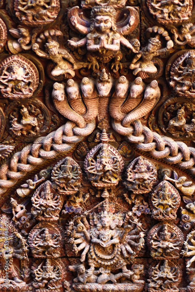 Gods Carving Stock Photo | Adobe Stock