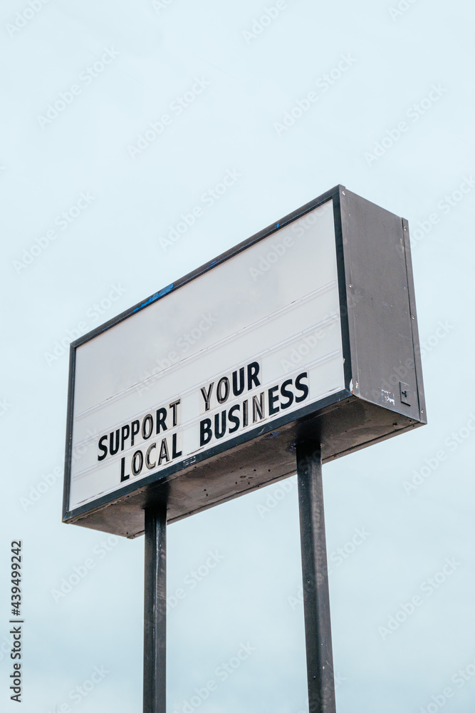 Support Local Business Stock Photo | Adobe Stock