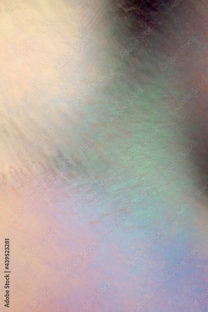 macro of soft pastel glass patterns on handblown glass ornament Stock ...