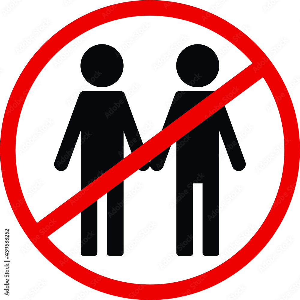 males not allowed do not enter sign icon and symbol | no sign Stock ...