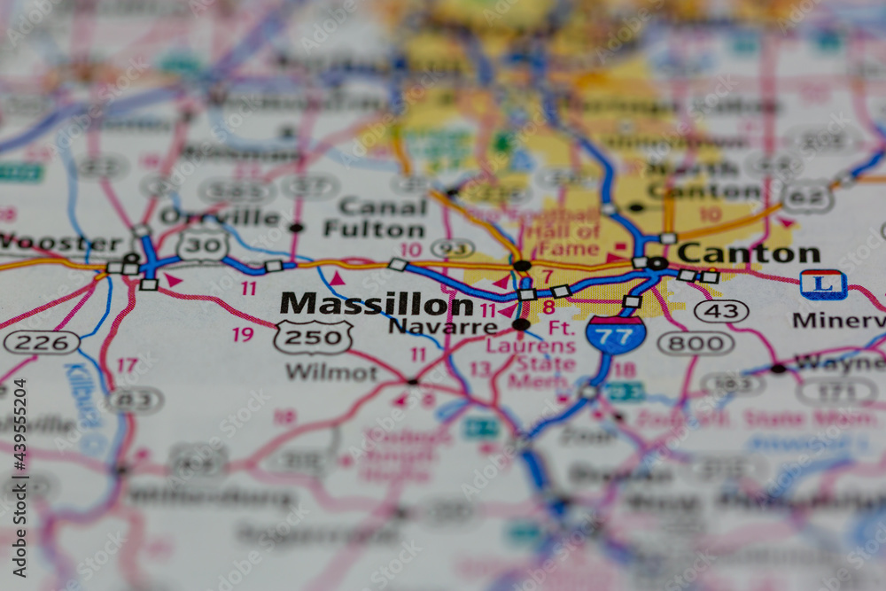 Massillon Oh Map