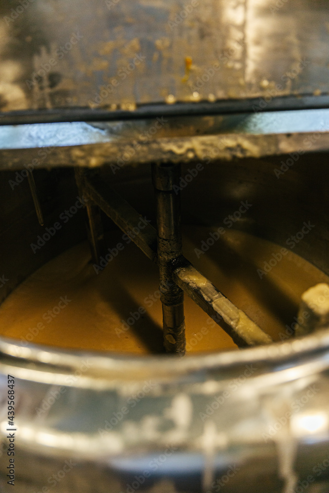 Mixer mixing creamed honey Stock Photo | Adobe Stock