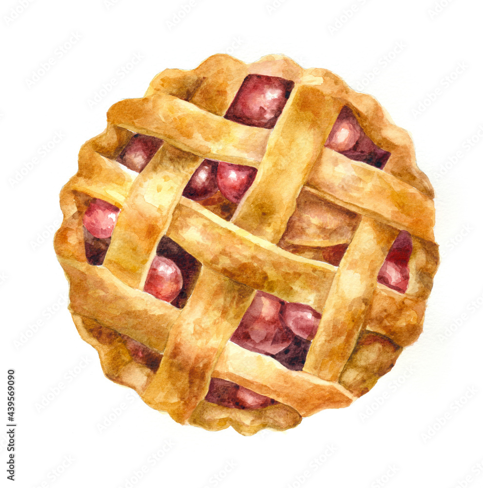Pie Top View