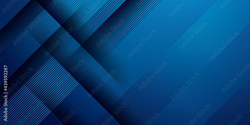 Simple minimal 3d dark blue abstract business presentation background ...