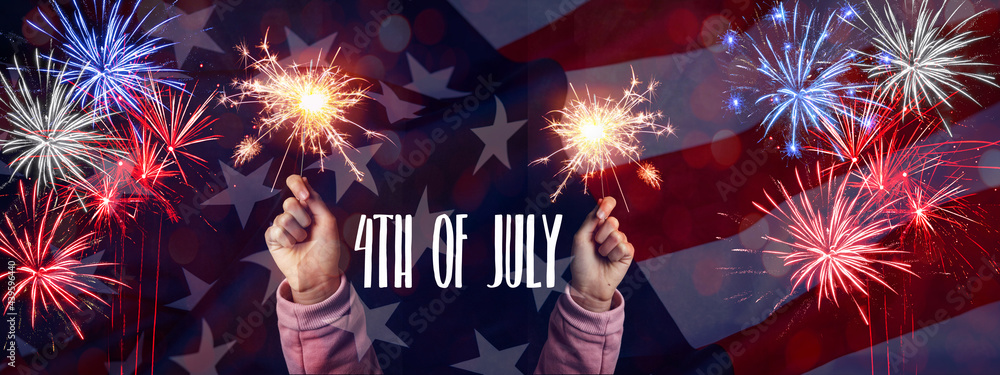 Happy 4th of July - Independence Day Party festive celebration USA ...