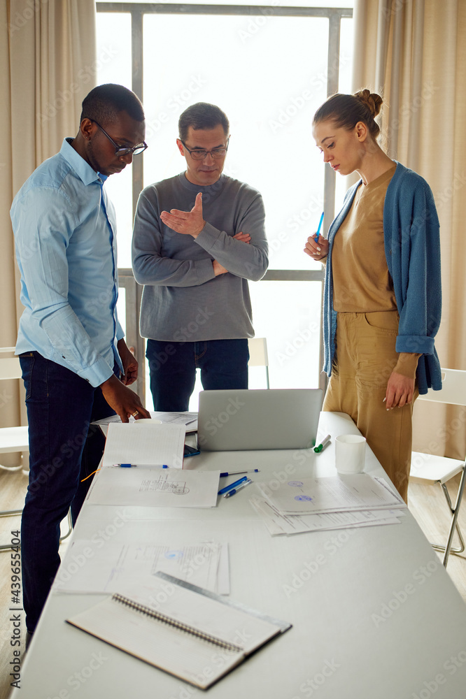 Teamwork in the office Stock Photo | Adobe Stock