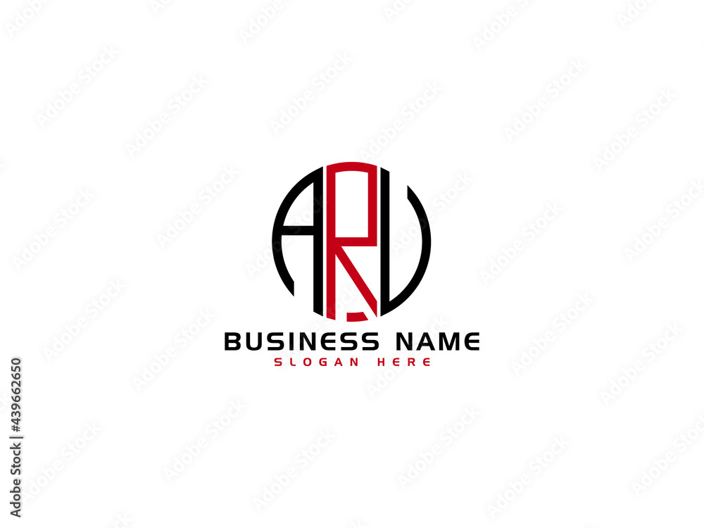 Letter ARV Logo Icon Vector Image Design For All Business Stock Vector ...