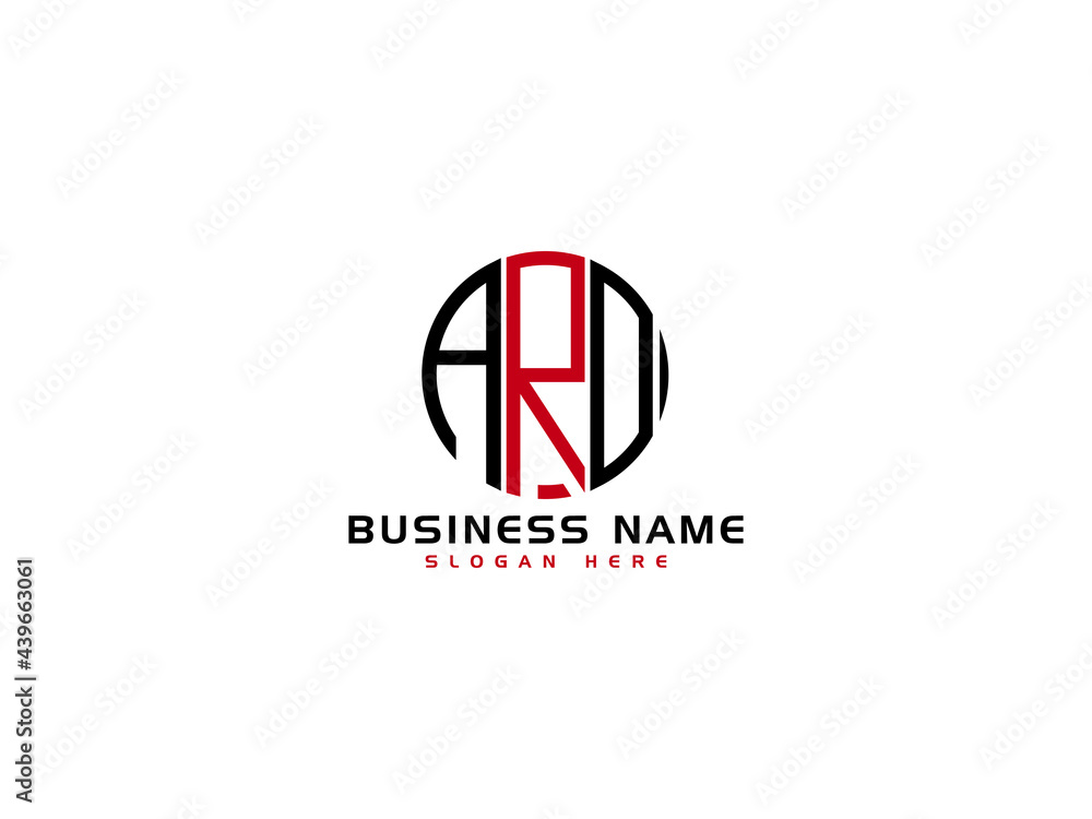 Letter ARO Logo Icon Vector Image Design For All Business Stock Vector ...