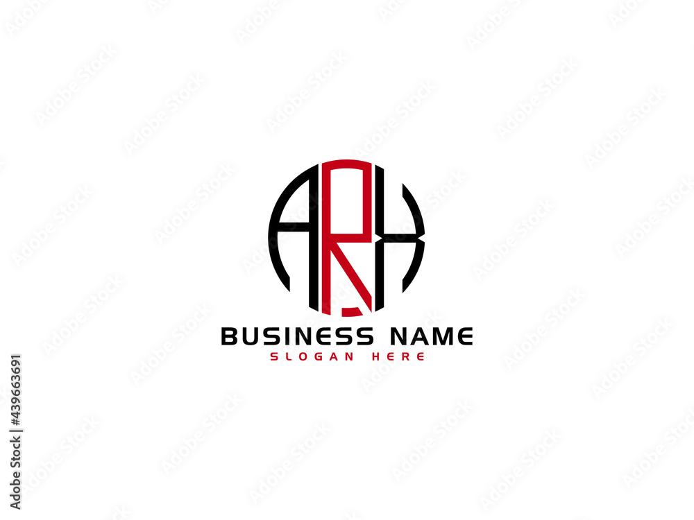Letter ARX Logo Icon Vector Image Design For All Business Stock Vector ...