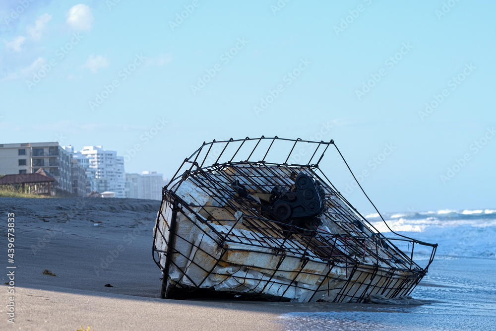 Immigrant Boat Stock Photo | Adobe Stock