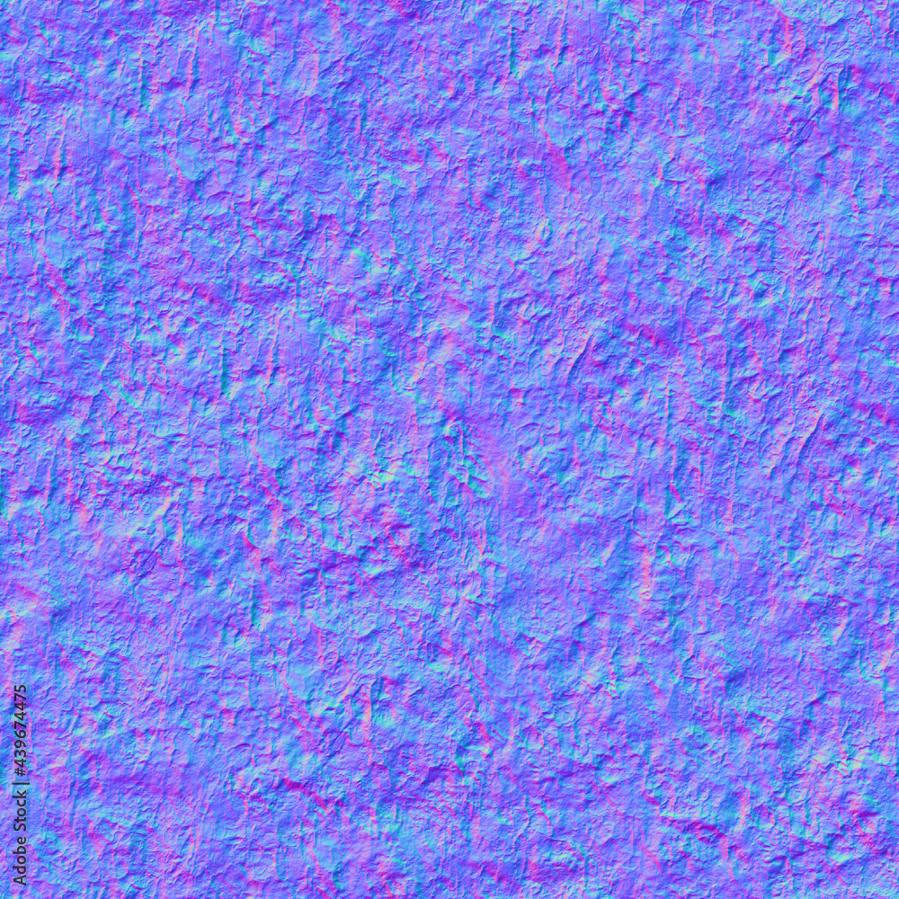 Normal Map for 3D programs Cement wall background Stock Illustration ...