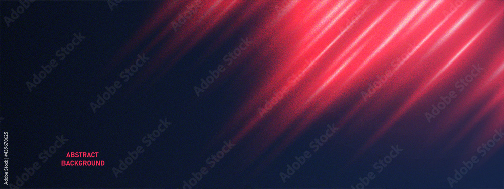 Abstract technology background with motion red neon light effect.Vector ...