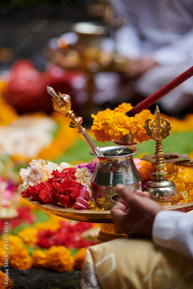 Balinese traditional ceremony Stock Photo | Adobe Stock