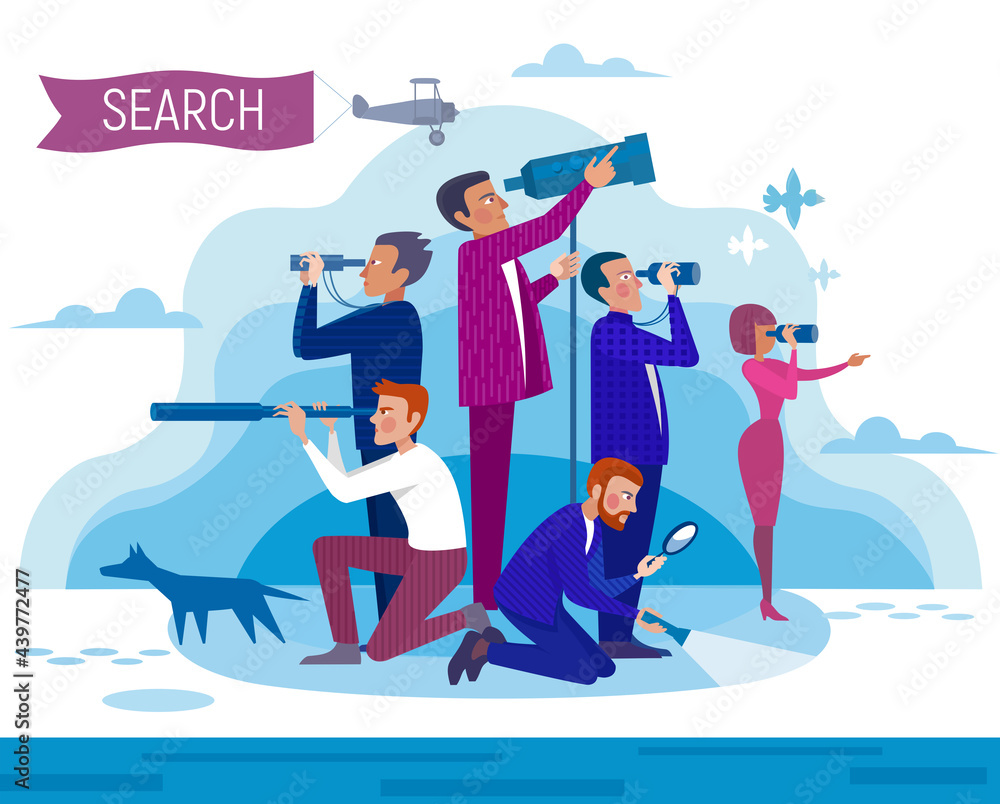 Employers and HR are choosing talent for job vacancy - cartoon people ...