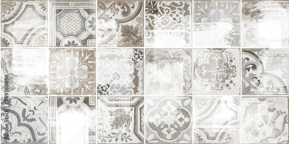 digital wall tile design, wallpaper, background and texture for ...