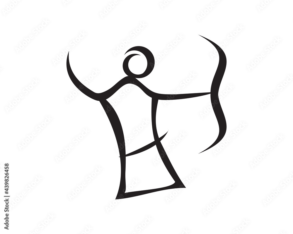archer logo template orion symbol Stock Vector | Adobe Stock