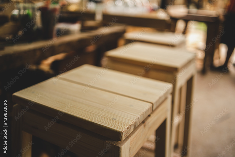 Background image of furniture woodworking workshop, carpenters ...