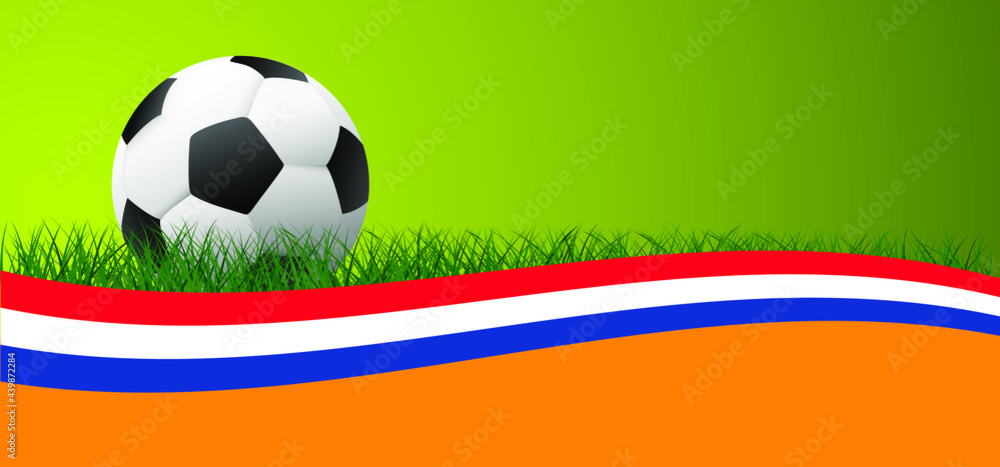 Netherlands Football Flag 2022