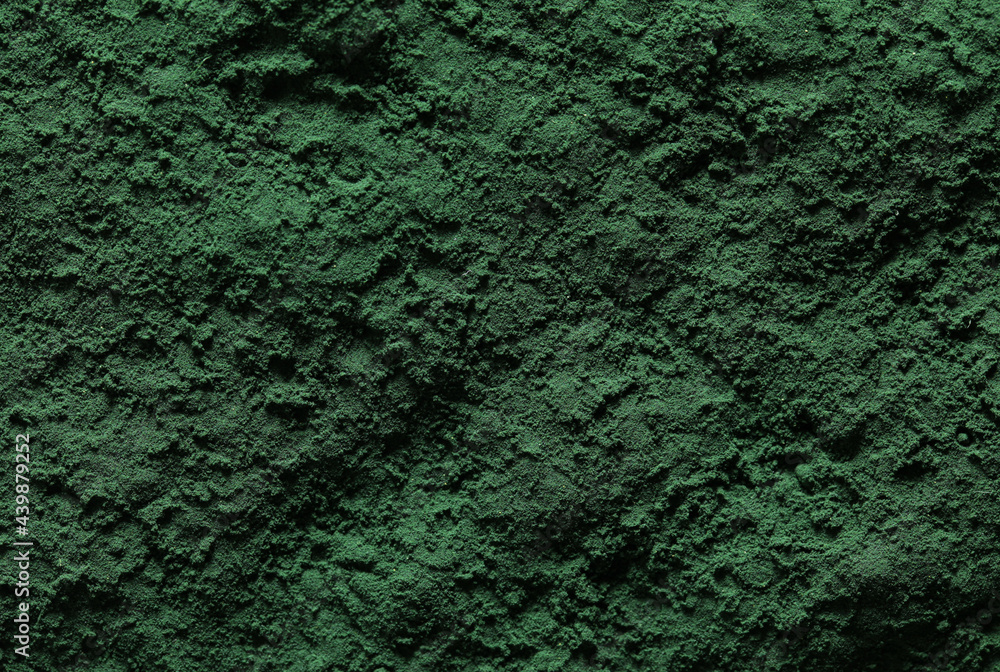 Green Sand. Green Powder Spirulina, Natural Texture. Abstract green ...