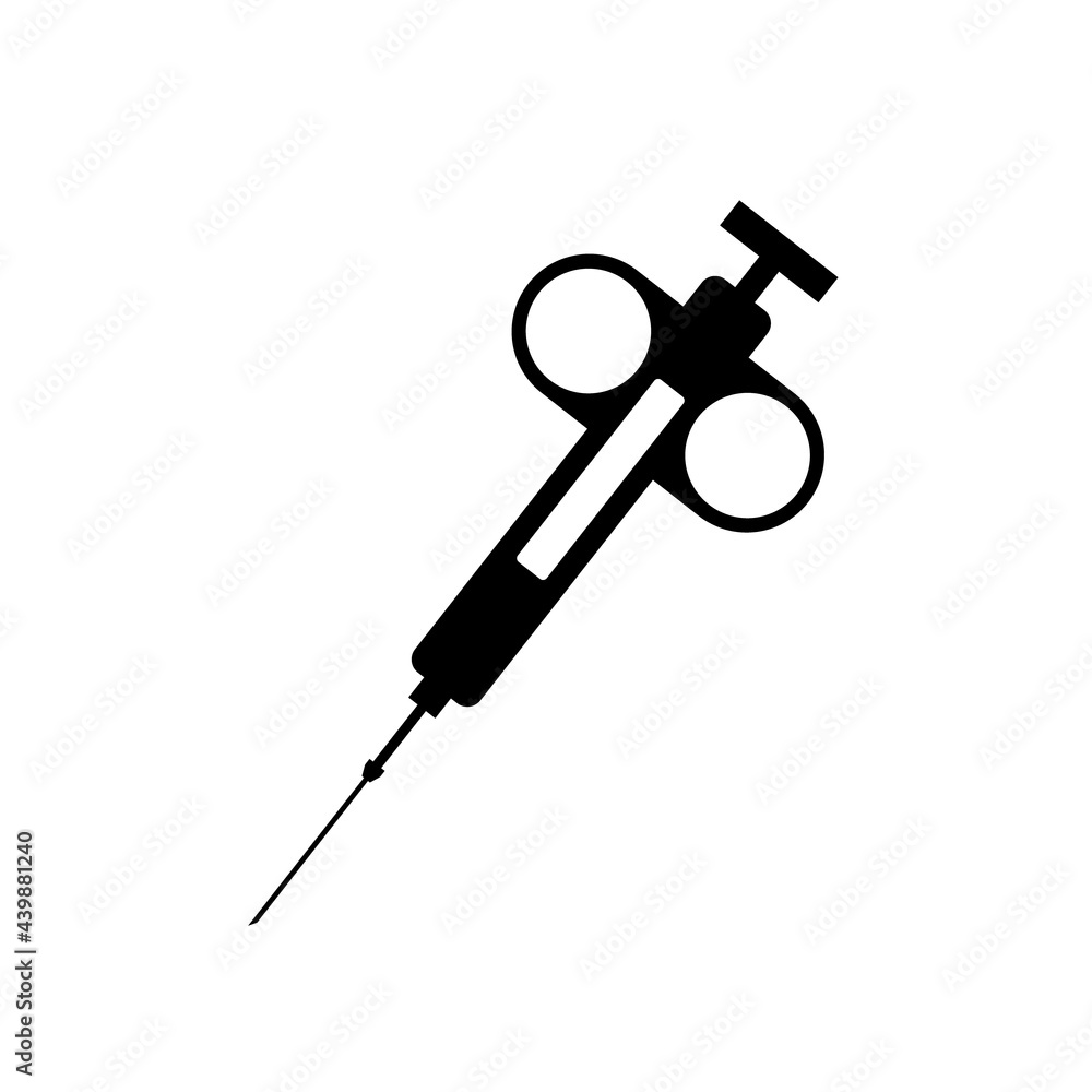 Biopsy device flat icon design Stock Vector | Adobe Stock