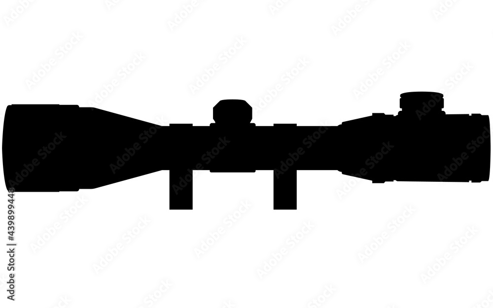 Telescopic sight for Sniper rifle - hunter telescopic sight, sniper ...