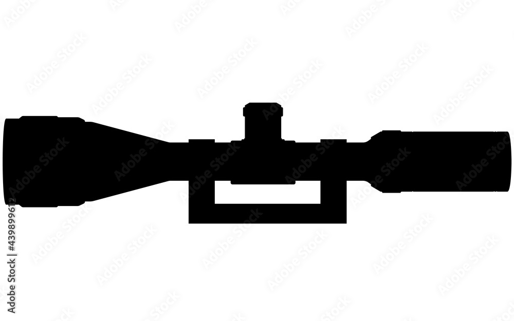Telescopic sight for Sniper rifle - hunter telescopic sight, sniper ...