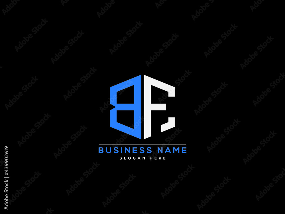 Letter BF Logo, creative bf logo icon vector for business Stock Vector ...