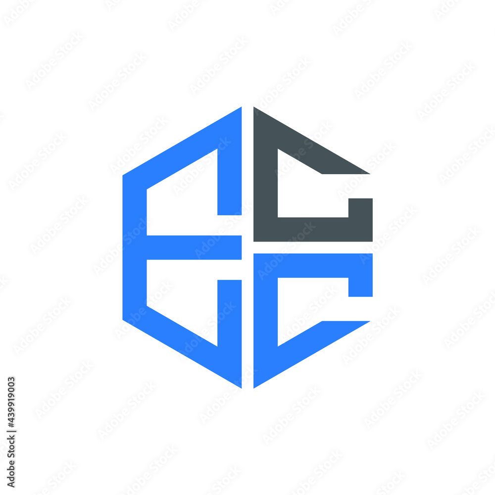 ECC logo ECC icon ECC vector ECC monogram ECC letter ECC minimalist ECC ...