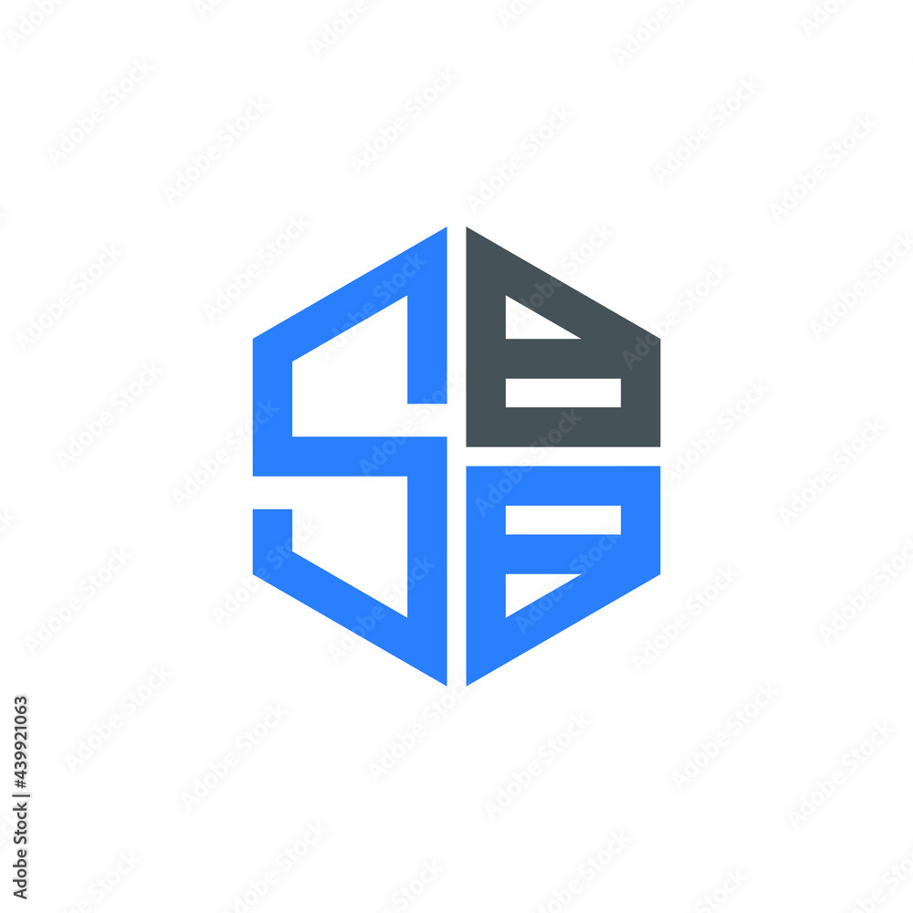 SBB logo SBB icon SBB vector SBB monogram SBB letter SBB minimalist SBB ...