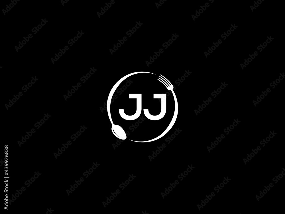 Letter JJ Logo, restaurants jj logo icon vector for modern kitchen ...
