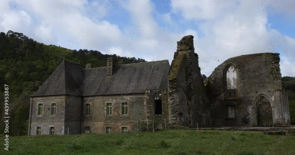 Abbey Notre-Dame de Bon-Repos, Bon repos sur Blavet, Cotes d Armor ...