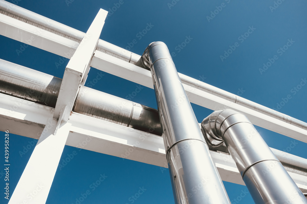 Cooling Chiller or Steam Pipeline and Insulation of Manufacturing in ...